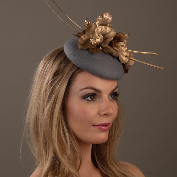Noir Pillbox Hat - Hostie Hats