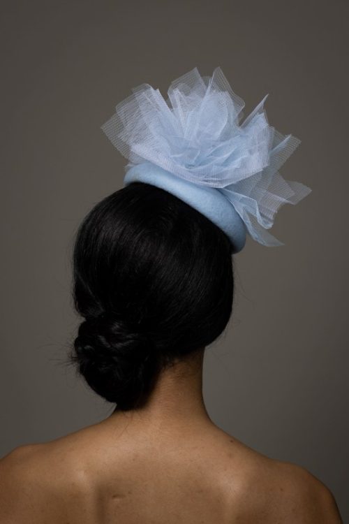 Peri Pillbox Hat - Hostie Hats