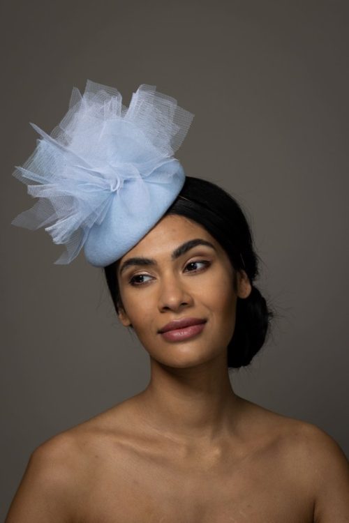 Peri Pillbox Hat - Hostie Hats