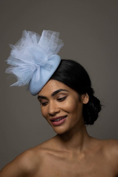 Peri Pillbox Hat - Hostie Hats