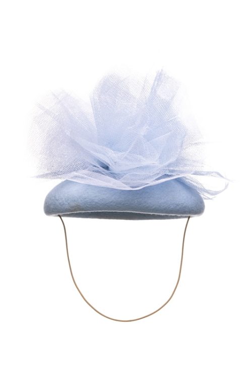 Peri Pillbox Hat - Hostie Hats