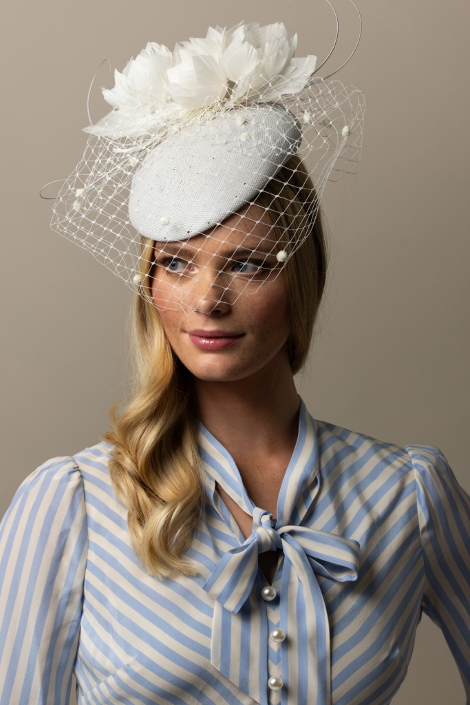 Marine Pillbox Hat - Hostie Hats