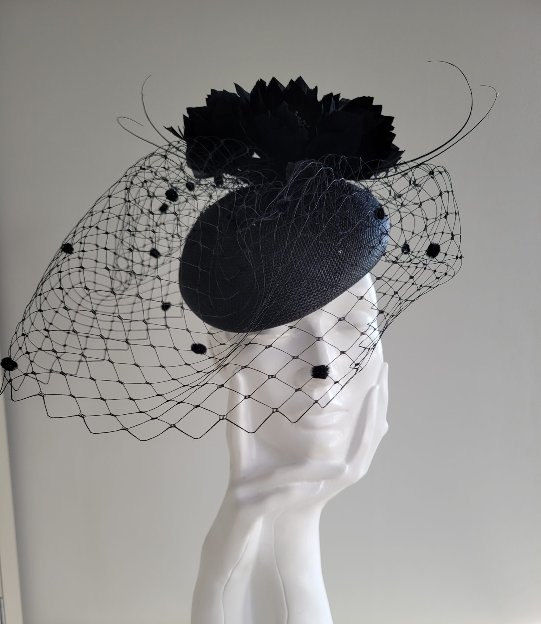 Marine Pillbox Hat - Hostie Hats